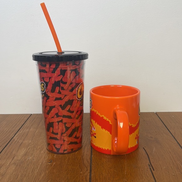 spencer gifts | Dining | Flamin Hot Cheetos Mug Tumbler | Poshmark